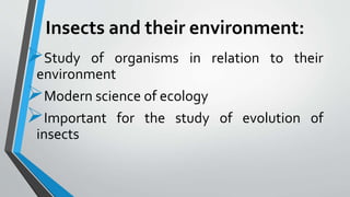 Environmental Entomology (Introduction) | PPT