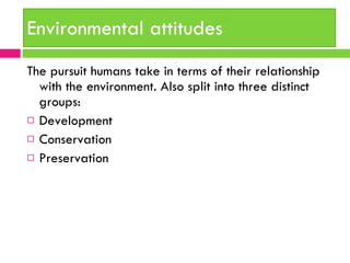 Environmental ethics | PPT