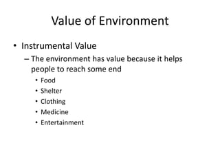 Environmental ethics | PPTX