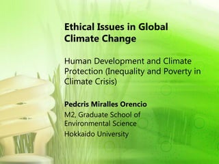 Environmental Ethics | PDF