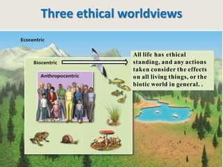 Environmental ethics 2018 | PPTX