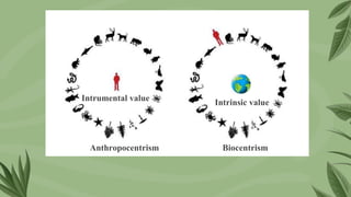 Environmental ethics ,types, approaches and issues pptx | PPTX