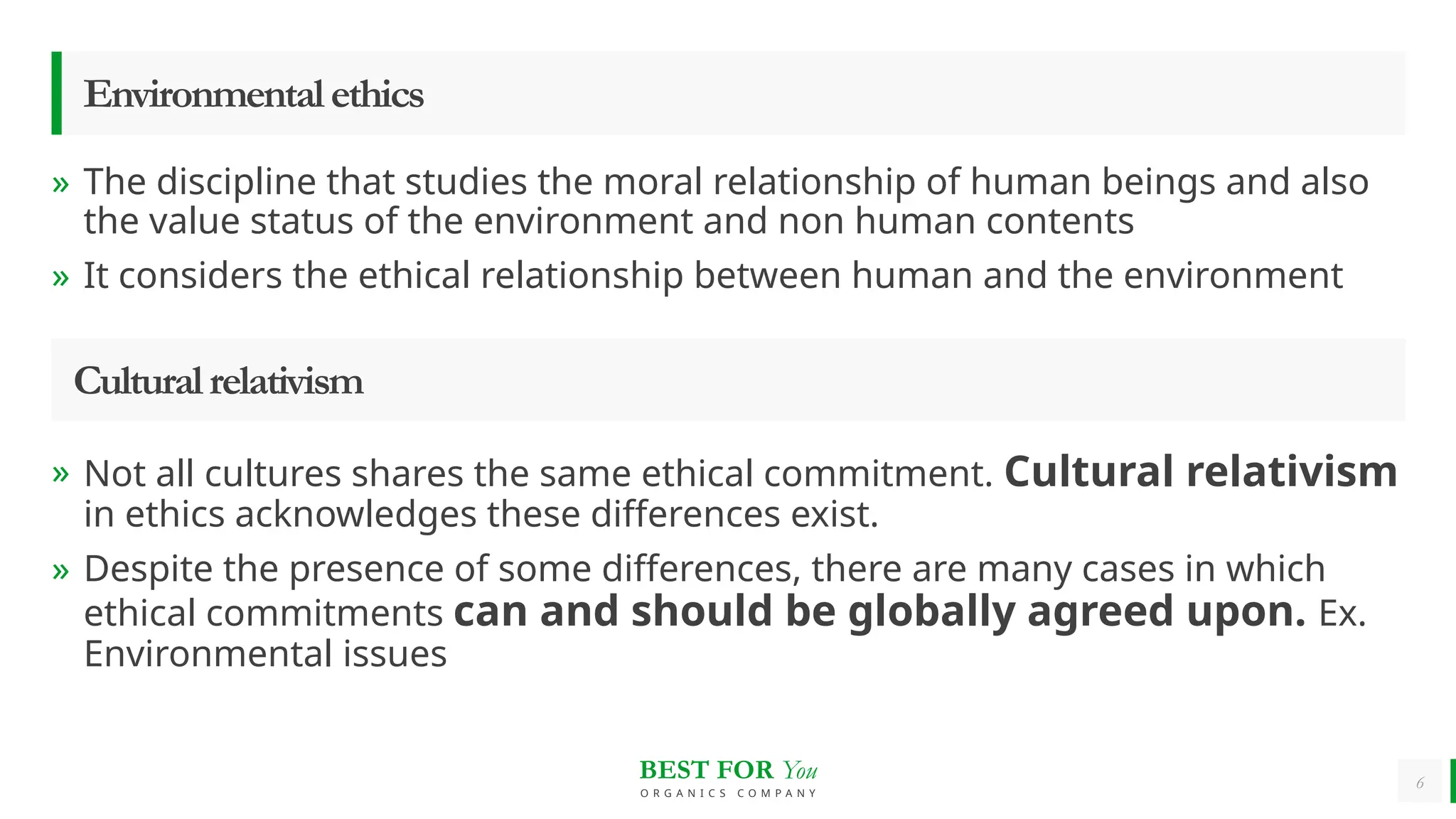 Environmental Ethics, environmental attitudes, justice | PPT | Free ...