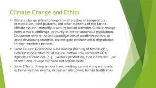 Environmental Ethics power point presentation | PPTX | Environment ...
