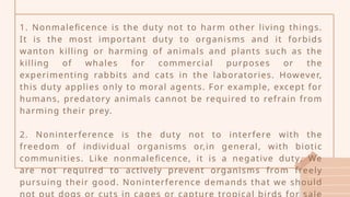 ENVIRONMENTAL ETHICS of Bachelor of Science in Development ...