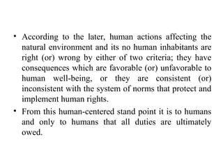 Environmental Ethics and Man and Nature - Ecological Crisis.ppt