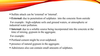 Environmental factors affecting durability of concrete | PPTX