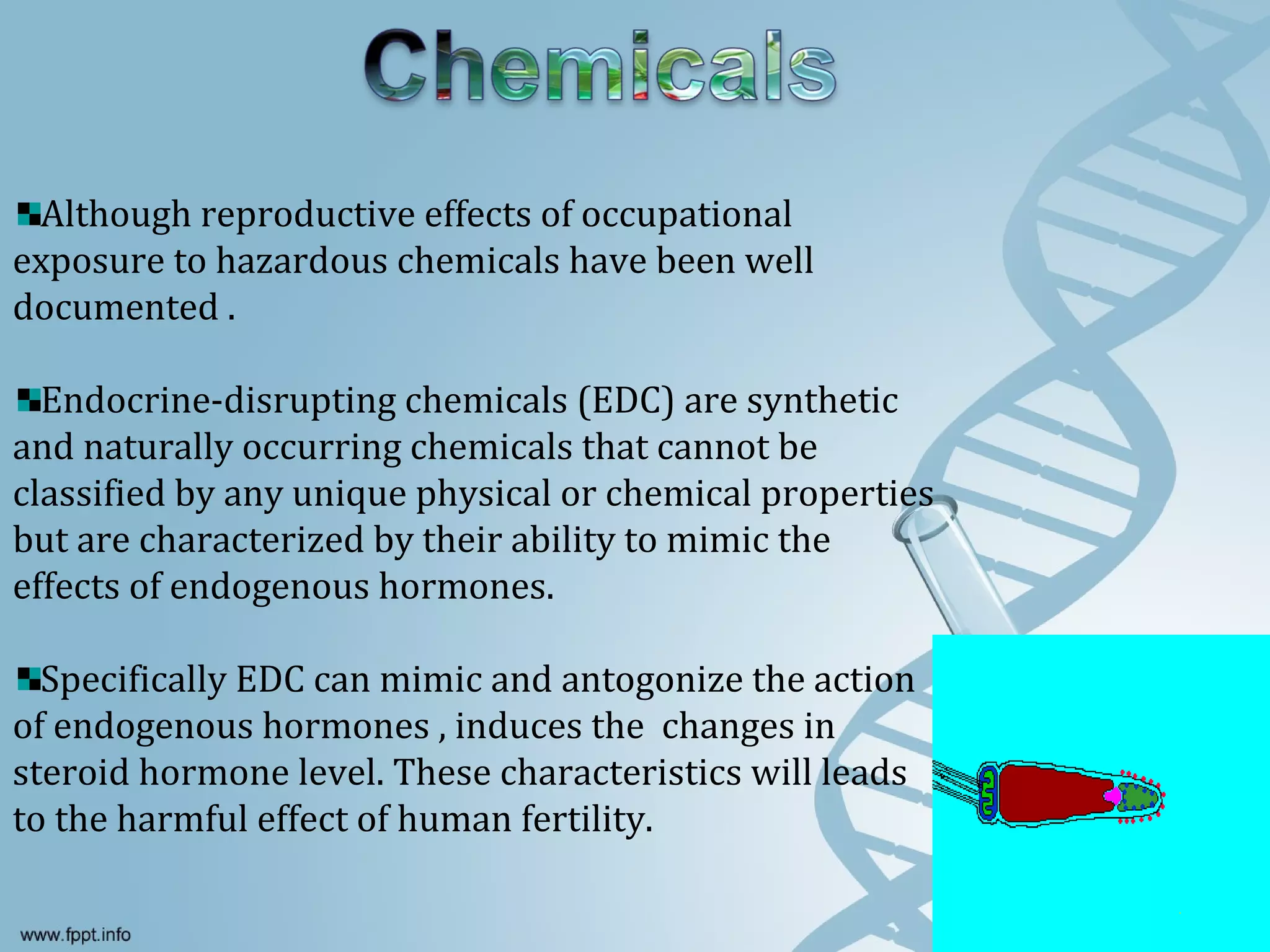 Environmental factors affecting infertility | PPT