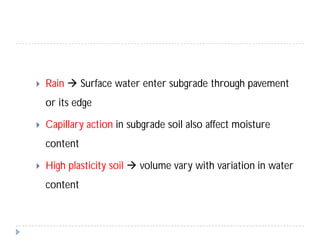 Environmental Factors Affecting Pavement Design | PDF