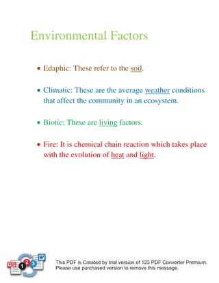 Examples Of Environmental Factors