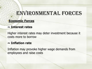 Environmental forces - Business Ethics | PPT