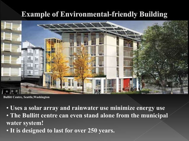 Environmental friendly building(ce 1370) | PPTX | Indoor Environmental ...