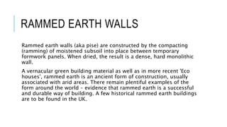 Environmental friendly building materials | PPTX