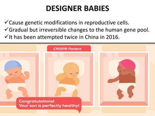 Genetic Engineering and the future of Evolutiom | PPTX