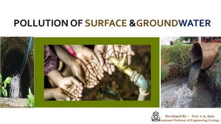 Environmental geology, land use & land cover, surface and subsurface ...