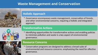 Environmental Governance, guidelines on Environment audit | PPTX