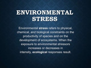 Environmental hazards | PPTX