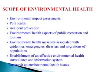 Environmental health | PPT