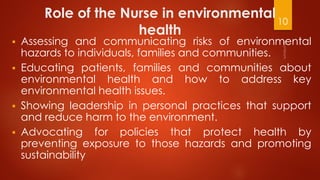 Environmental health and disaster management | PDF