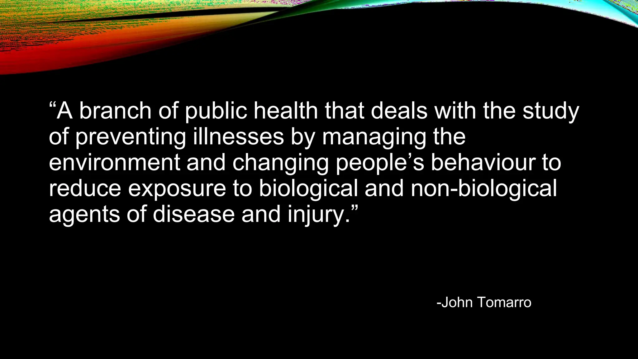 ENVIRONMENTAL HEALTH AND SANITATION | PPTX