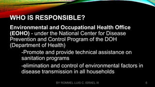 ENVIRONMENTAL HEALTH AND SANITATION (community Health) | PPTX