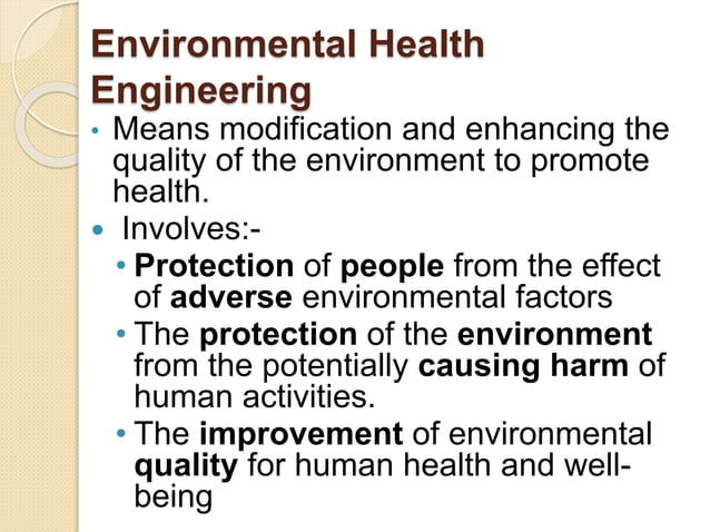 Environmental Health pptx | PPTX