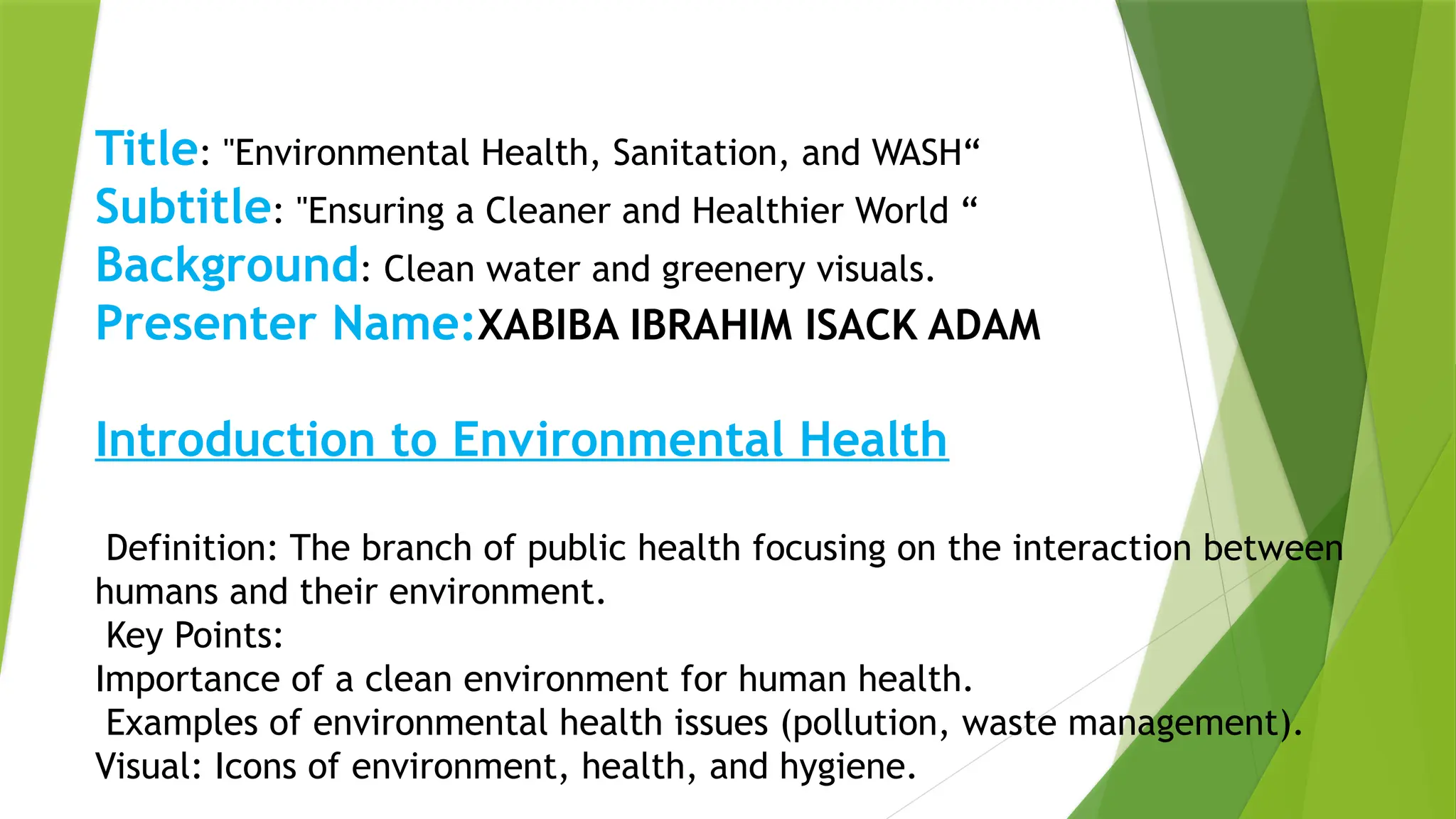 Environmental Health sanitation and wash ppt.pptx