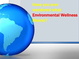 Environmental health unit 1 | PPT