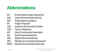 Environmental Impact Assesment EIA Presentation_20181025 | PDF