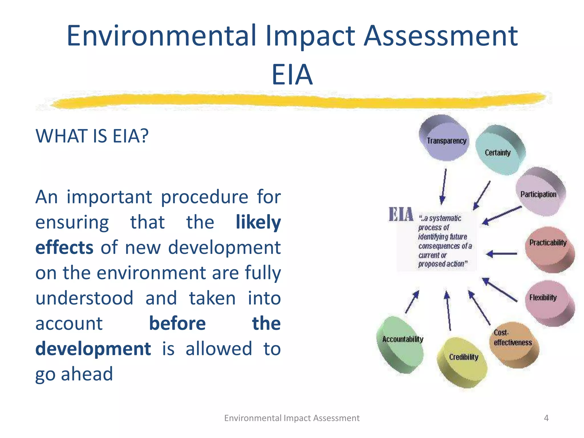 Environmental Impact Assessment | PPTX
