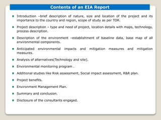 Environmental impact assessment | PPTX