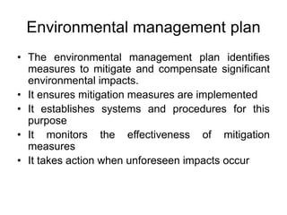 Environmental impact assessment | PPTX