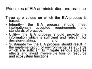Environmental impact assessment | PPTX