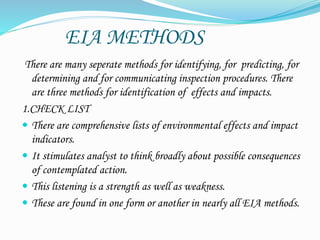 Environmental impact assessment | PPT