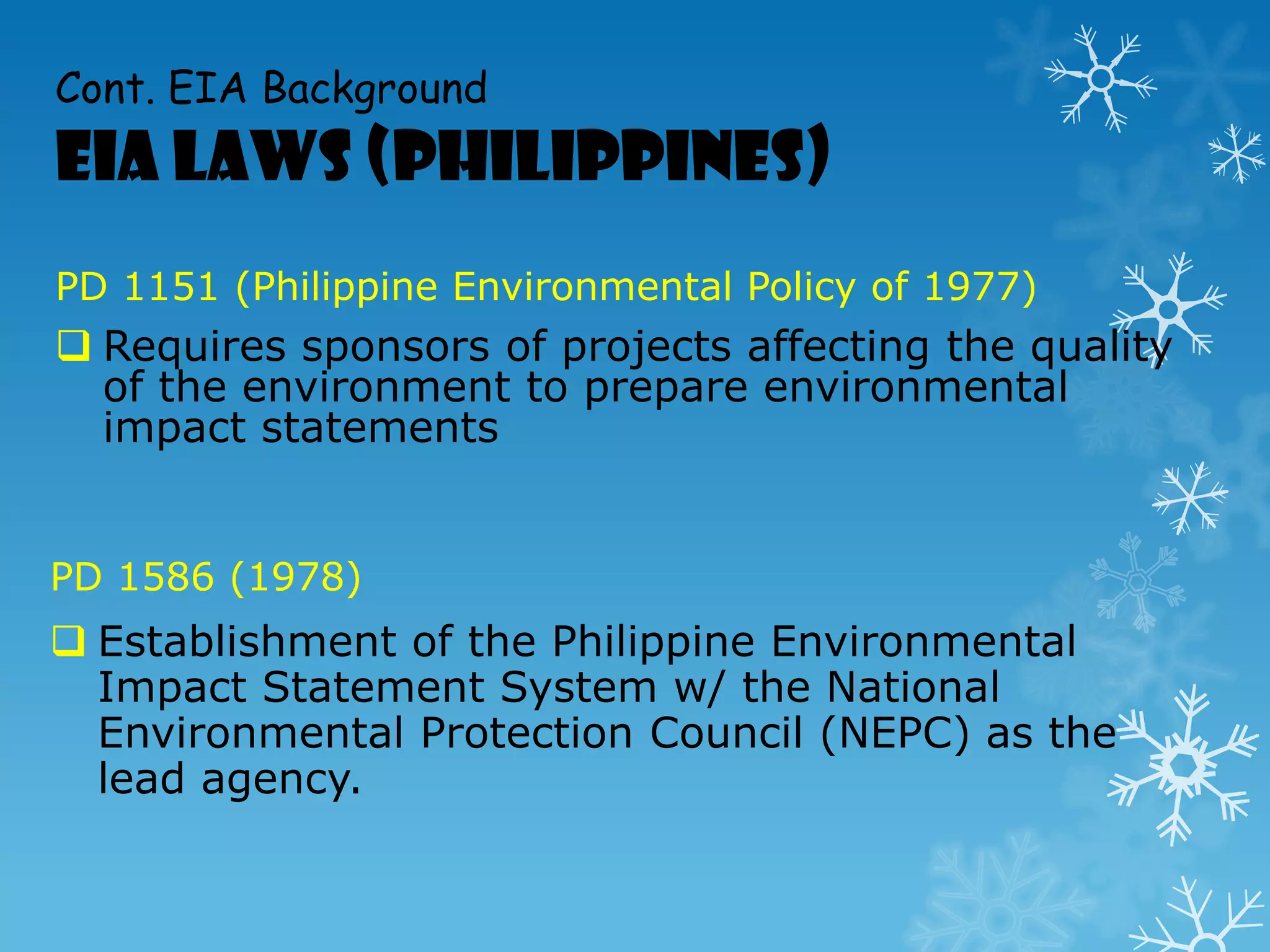 Environmental Impact Assessment | PPTX