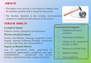 Environmental impact assessment and importance of effective application ...
