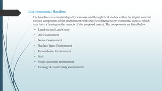 Environmental impact assessment case study | PPTX