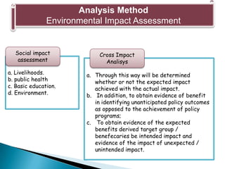 Environmental impact assessment concept | PPTX