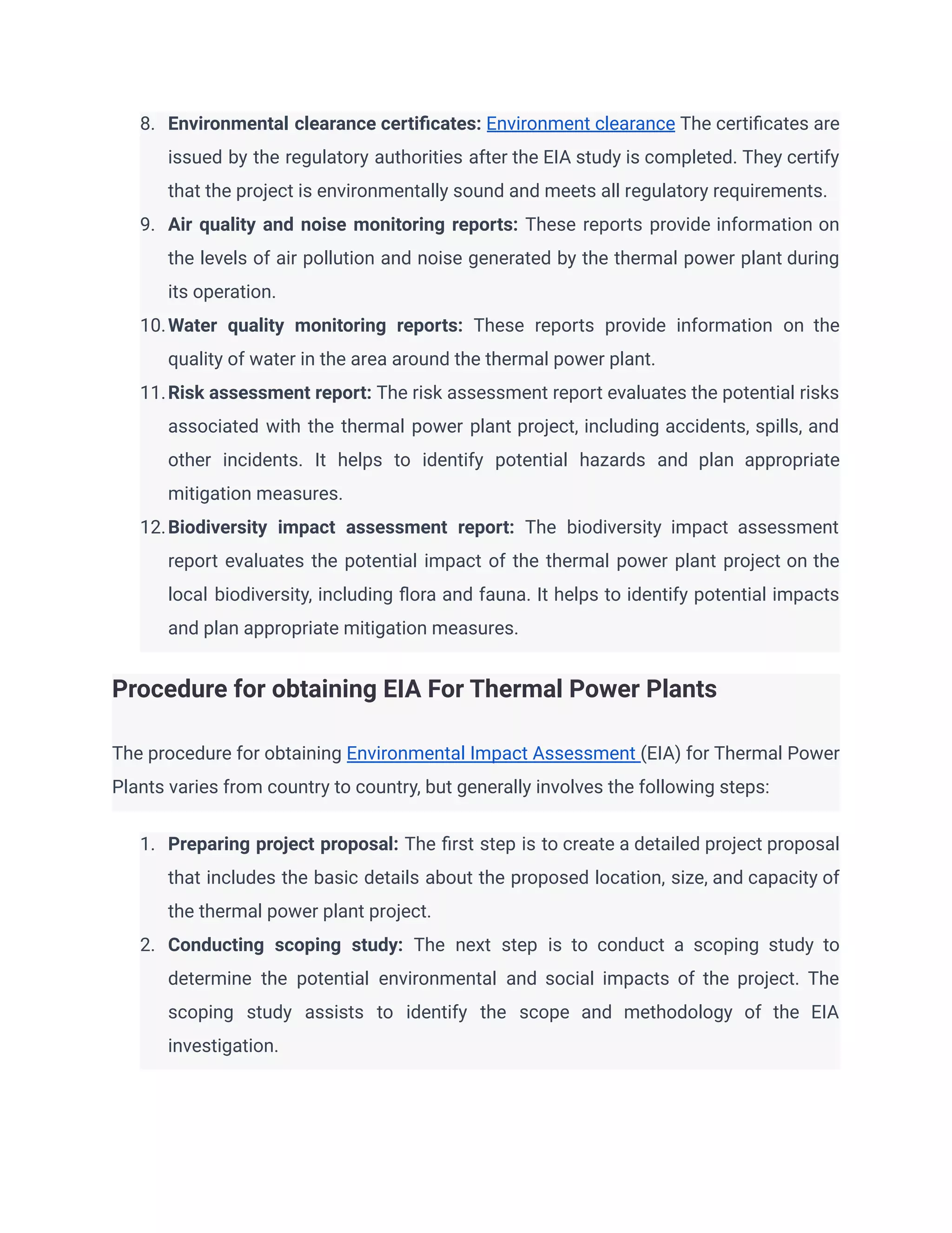 Environmental impact assessment(EIA) For Thermal Power Plants.pdf