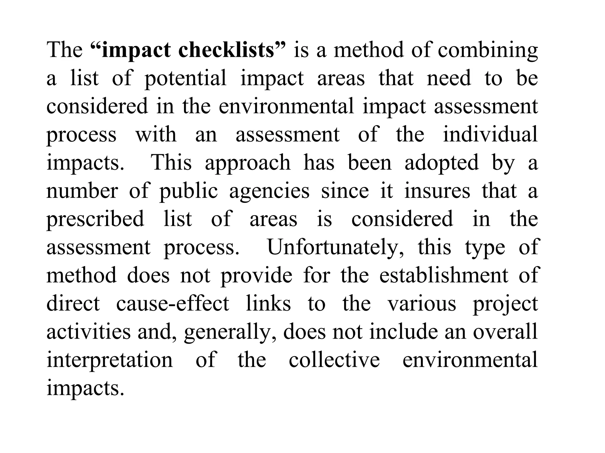 Environmental impact assessment methodology by Dr. I.M. Mishra ...