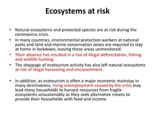 Environmental impacts of coronavirus crisis, challenges ahead | PPT