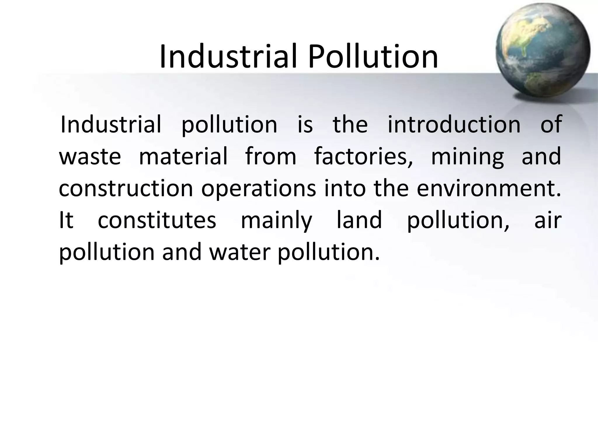 Socio-economic and Environmental Impacts of Industries | PPTX