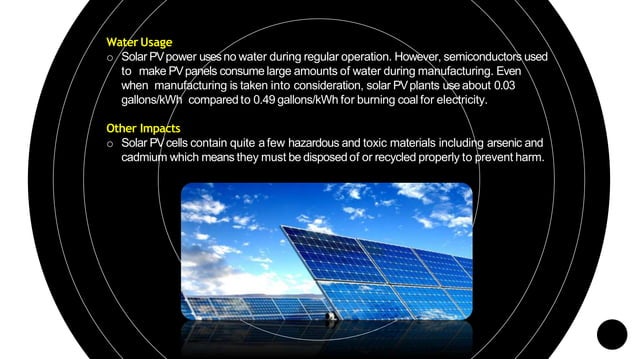 Environmental impacts of power generation | PPTX | Power and Energy ...