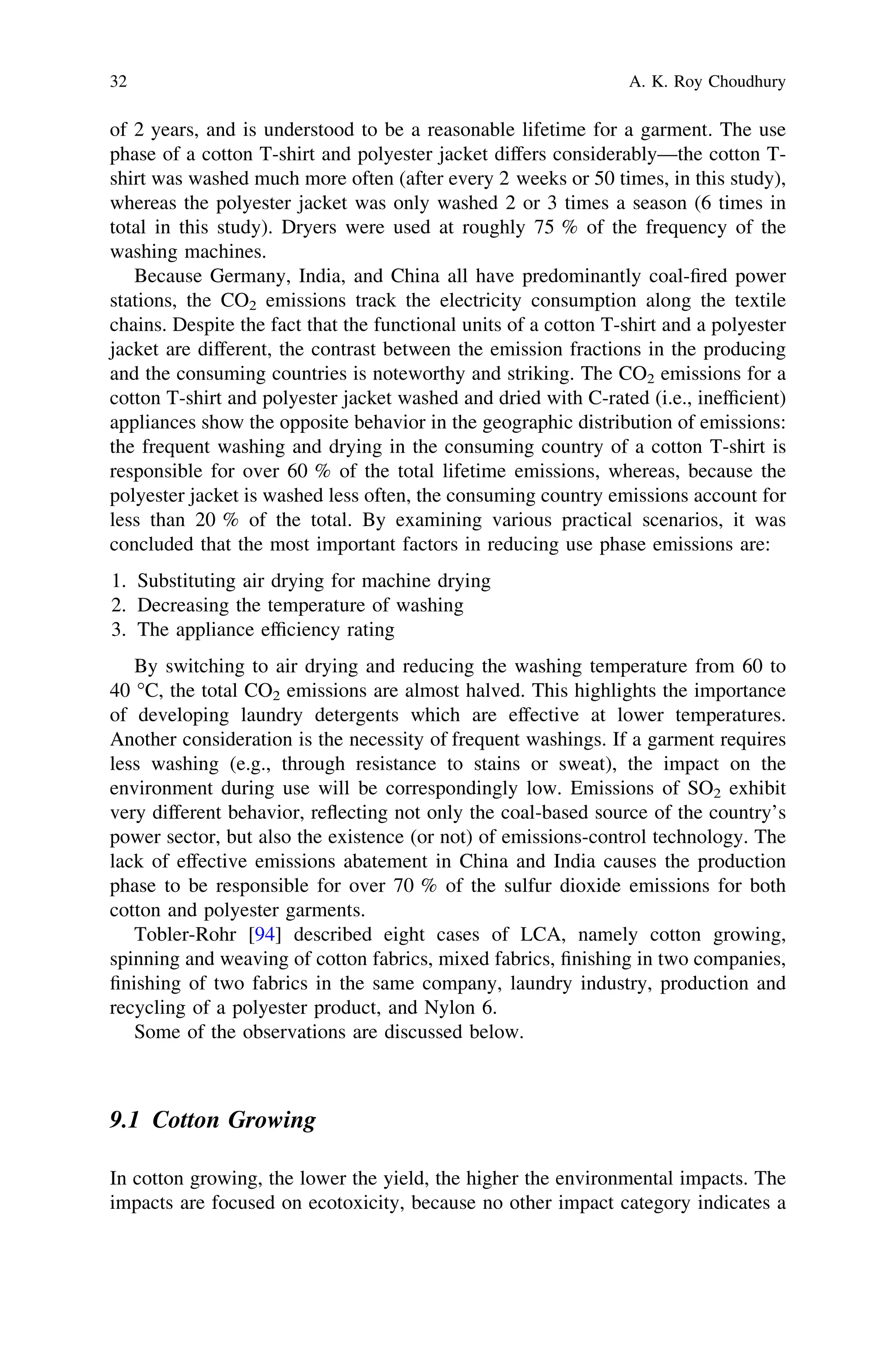 EnvironmentalImpactsoftheTextileIndustryandItsAssessmentThroughLifeCycl ...