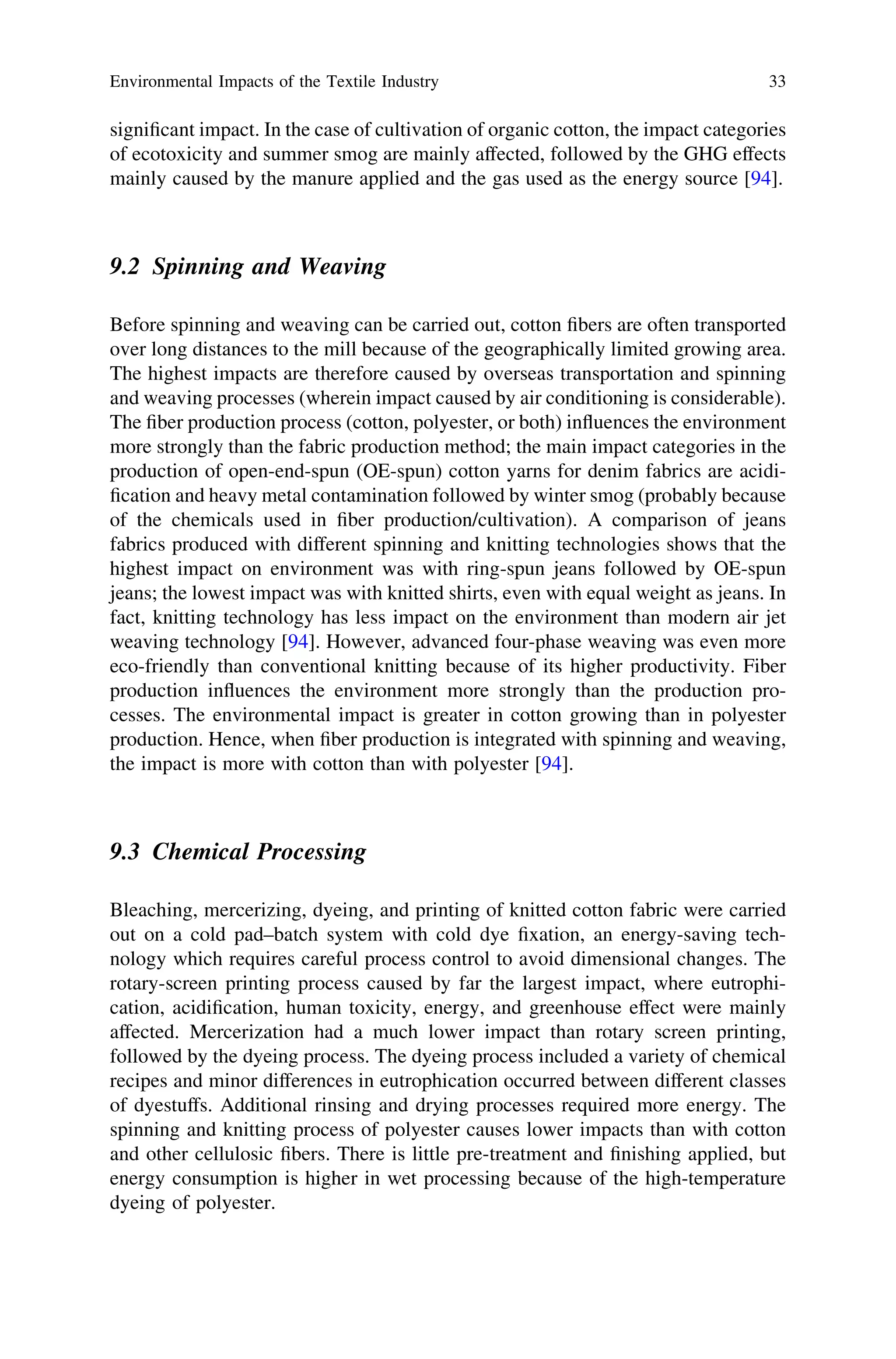 EnvironmentalImpactsoftheTextileIndustryandItsAssessmentThroughLifeCycl ...