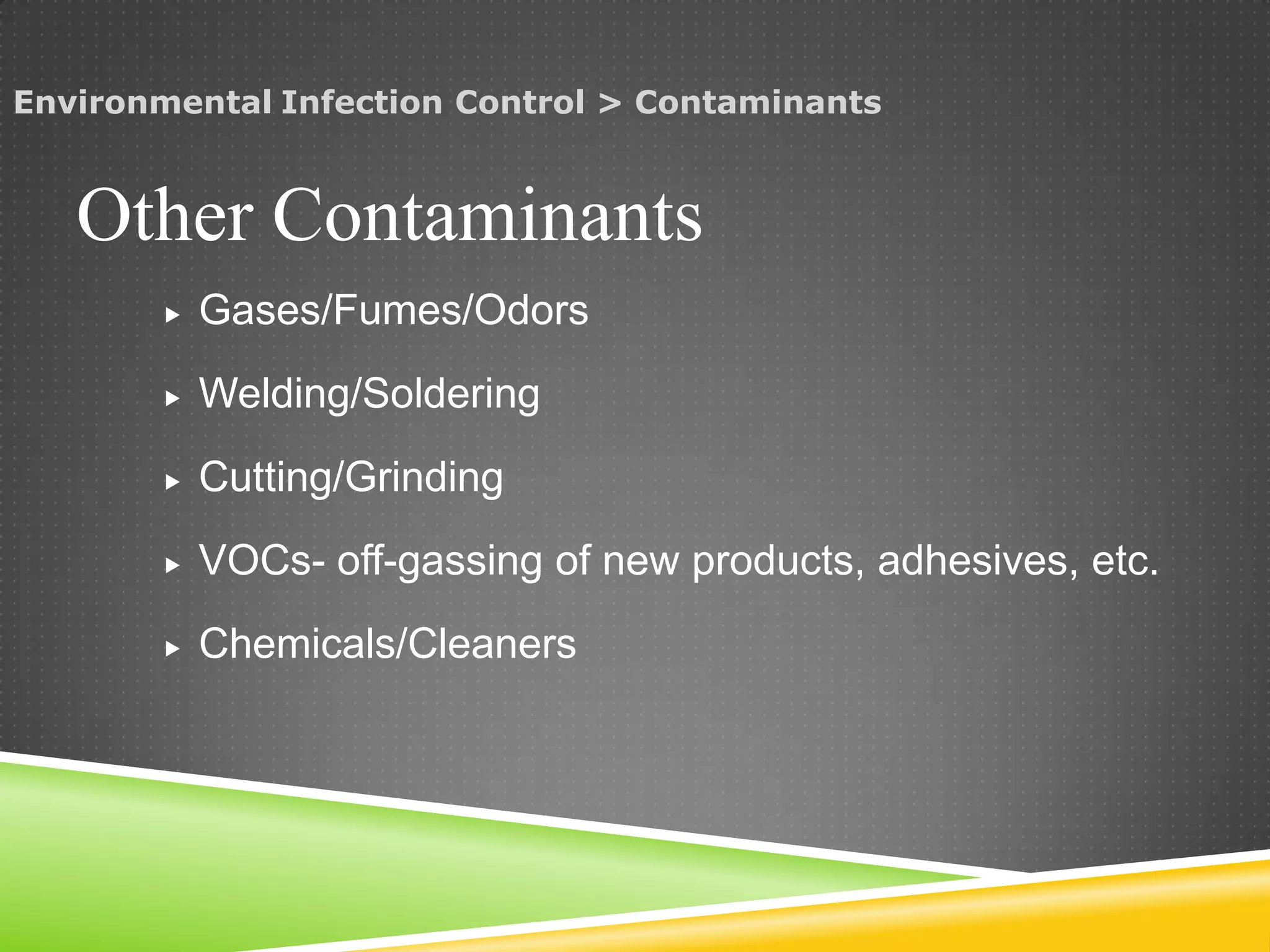 Environmental infection control | PPT