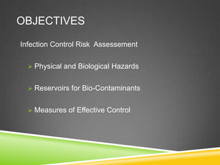 Environmental infection control | PPT