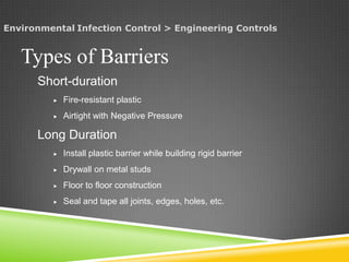 Environmental infection control | PPT