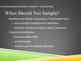 Environmental infection control | PPT