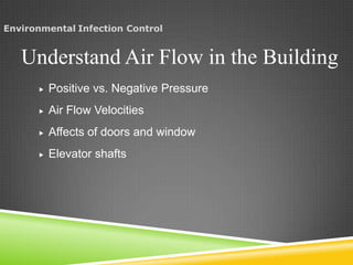 Environmental infection control | PPT